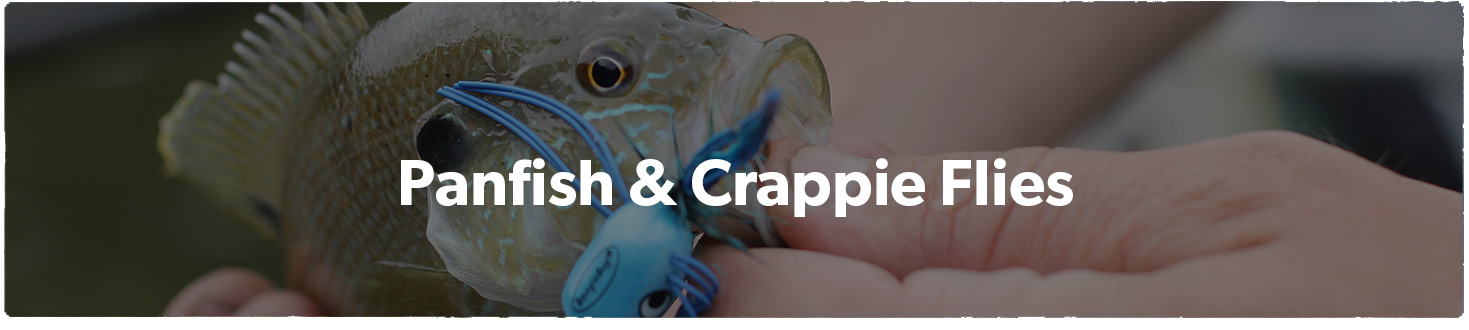 Crappie/Panfish & Bluegill Fly Patterns for Fly Fishing